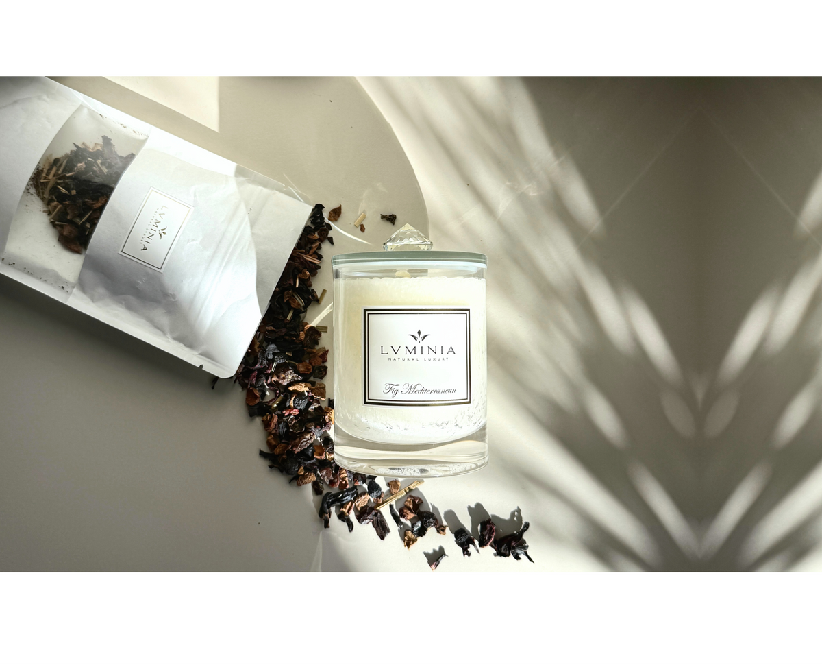 LUMINIA Natural Scented Candles, Luxury Perfumes, Interior Diffusers
